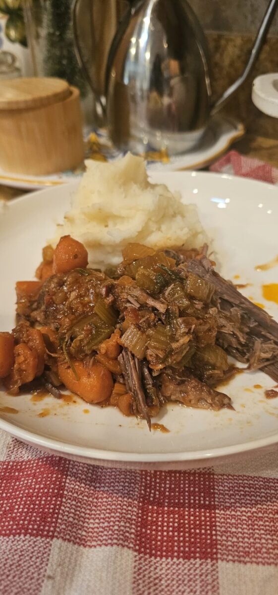 Italian Stracotto Italian pot roast - Loriana Shea Cooks